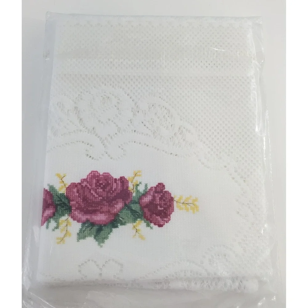 Heritage Lace | Accents | Heritage Lace Curtains Vintage Rose Cross ...